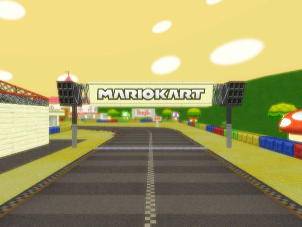 SNES Mario Circuit 1 (SamanthaMK) - Custom Mario Kart