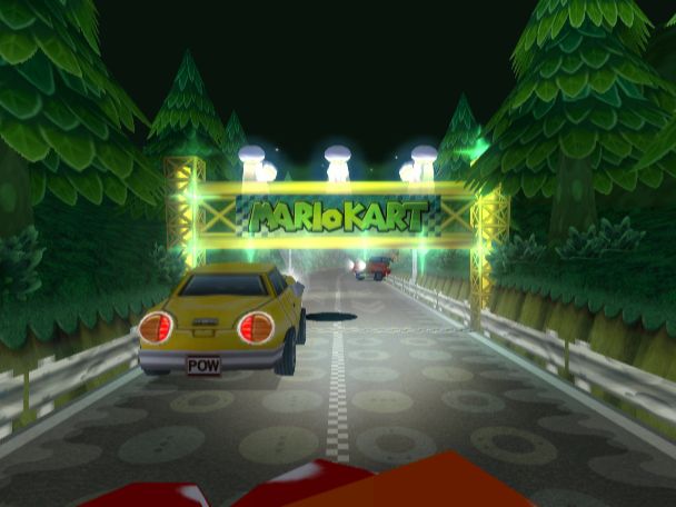 Nightmare Highway (Moonview Highway Edit) - Custom Mario Kart