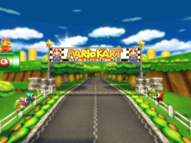 Mario Circuit R (Mario Circuit Edit) (Krummers) - Custom Mario Kart