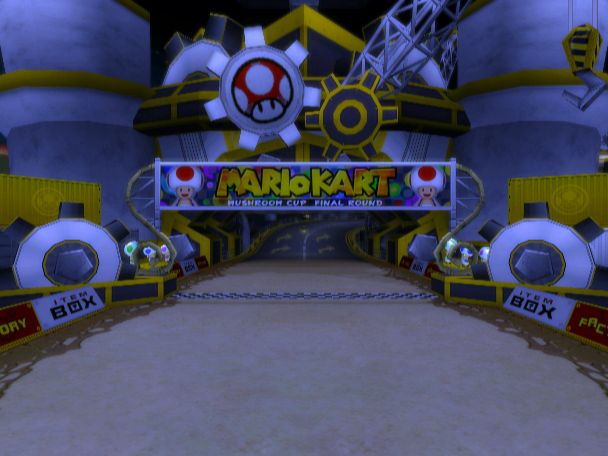 Luxury Factory (Toad's Factory Texture) - Custom Mario Kart