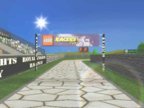 Royal Knights Raceway (N64 Mario Raceway Texture) - Custom Mario Kart