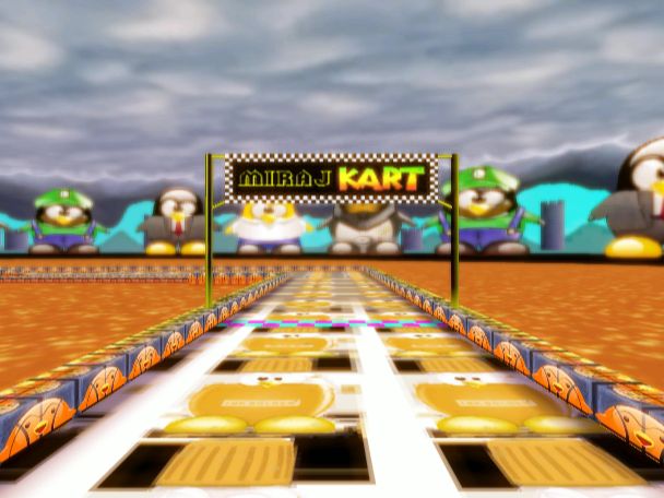 Tux Festung 3 (GBA Bowser Castle 3 Texture) - Custom Mario Kart