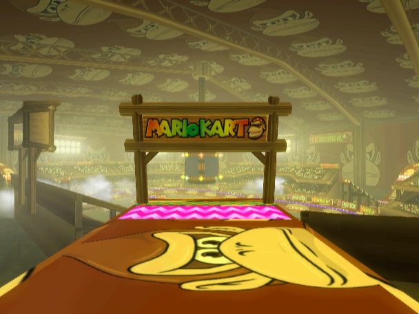 Donkey Stadium (Funky Stadium Texture) - Custom Mario Kart