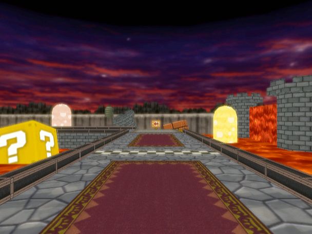 GBA Bowser Castle 1 (MackerelDude123) - Custom Mario Kart