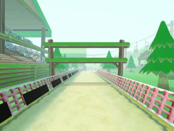 Green Grass Summit (DK Summit Texture) - Custom Mario Kart