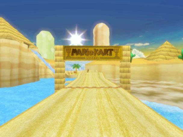 Pyramid Playground - Custom Mario Kart