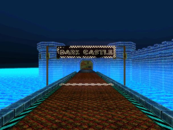 Dark Castle (N64 Bowser's Castle Texture) - Custom Mario Kart