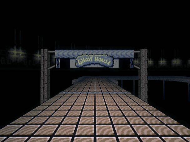 SNES Ghost House (SNES Ghost Valley 2 Texture) - Custom Mario Kart