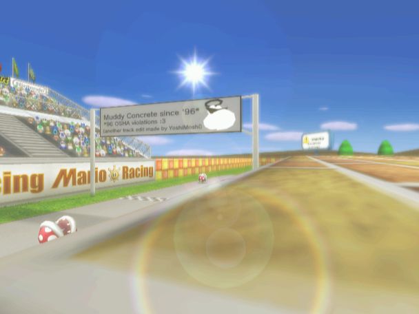 Muddy Concrete since '96 (N64 Mario Raceway Edit) - Custom Mario Kart
