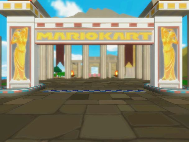 Tour Athens Dash (SamanthaMK) - Custom Mario Kart