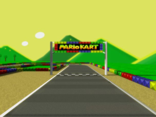 Kratzean's Mario Circuit 1 - Custom Mario Kart