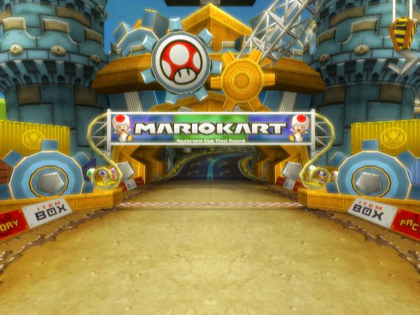 Toad's Factory Remaster (Toad's Factory Texture) - Custom Mario Kart