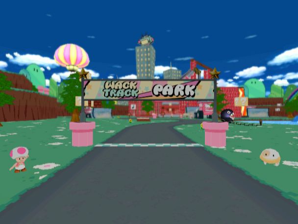 Wack Track Park - Custom Mario Kart