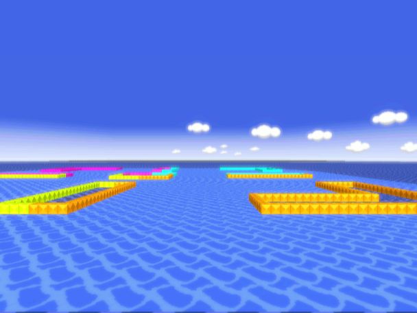 SNES Battle Course 5 - Custom Mario Kart