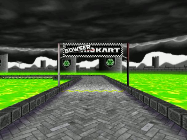 Ectoplasm Stronghold (GBA Bowser Castle 3 Texture) - Custom Mario Kart