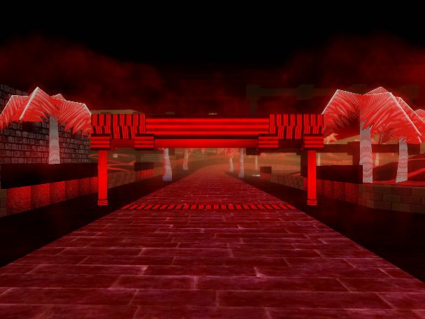 Dark Red Hills (DS Desert Hills Texture) - Custom Mario Kart