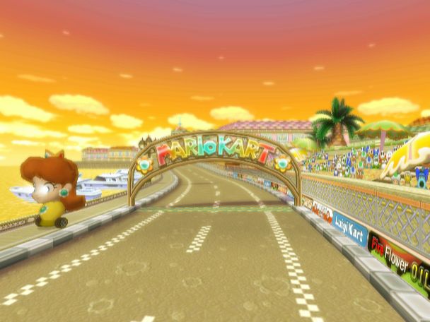 Daisy Traffic Circuit (Daisy Circuit Edit) - Custom Mario Kart