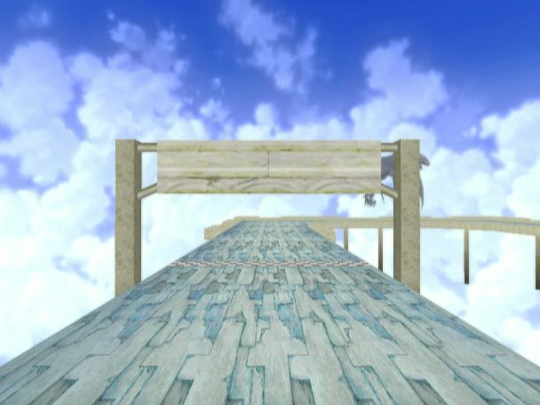 Sky Valley (SNES Ghost Valley 2 Texture) - Custom Mario Kart