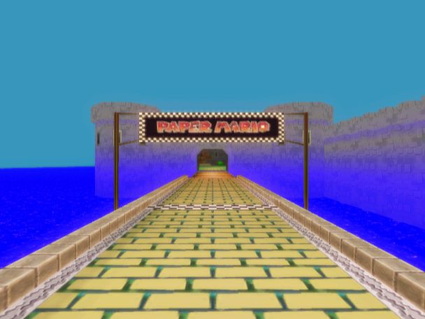 Hooktail Castle (N64 Bowser's Castle Texture) - Custom Mario Kart