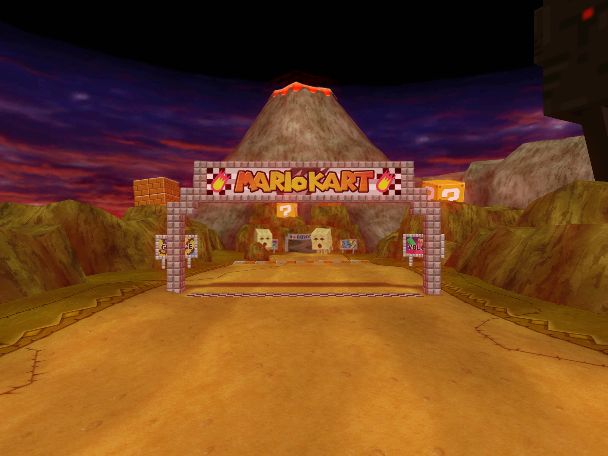 Ghast Attack (Grumble Volcano Edit) - Custom Mario Kart