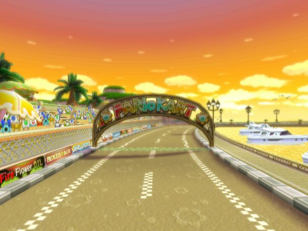 Wii Daisy Circuit R/T (Daisy Circuit Edit) (Rex) - Custom Mario Kart