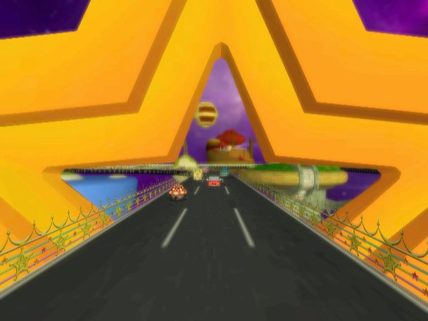 Rosalina's Intergalactic Highway - Custom Mario Kart