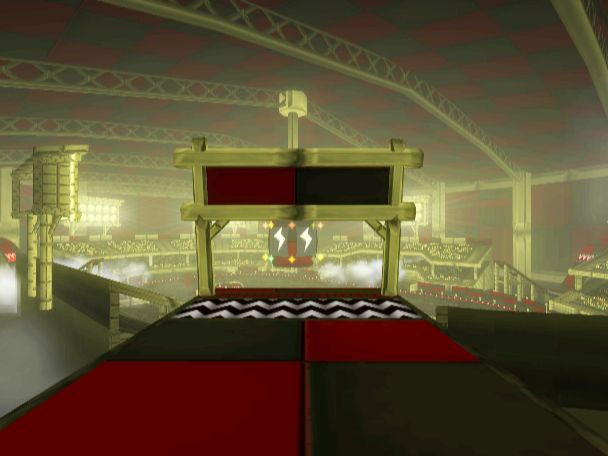 Dry Bowser Stadium (Funky Stadium Texture) - Custom Mario Kart