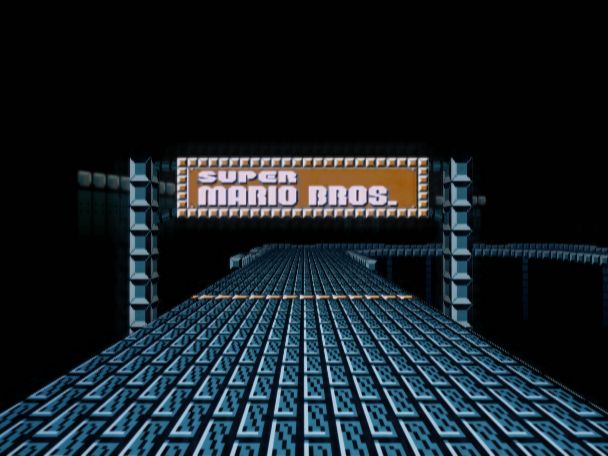 NES Ghost Valley (SNES Ghost Valley 2 Texture) - Custom Mario Kart