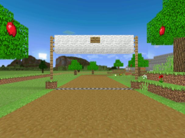 Minecraft Plains - Custom Mario Kart