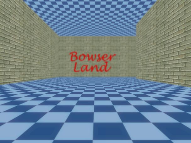 Bowser Land - Custom Mario Kart