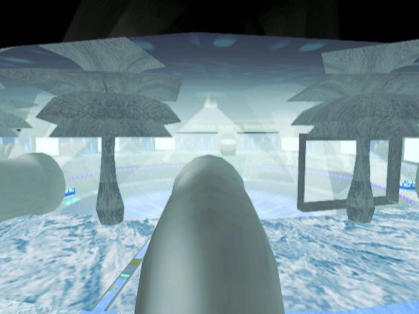 Arctic Casino (Chain Chomp Wheel Texture) - Custom Mario Kart