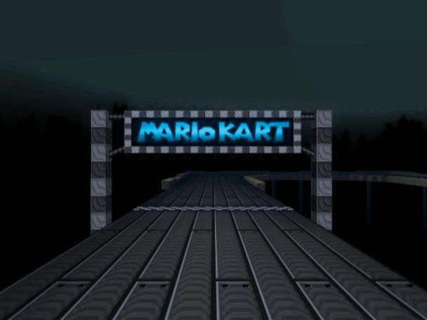 Poop Ghost Valley (SNES Ghost Valley 2 Texture) - Custom Mario Kart