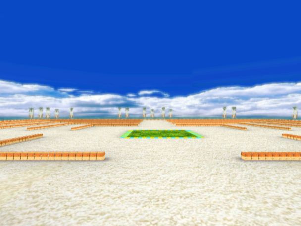 Seaside Hill (SNES Battle Course 4 Texture) - Custom Mario Kart