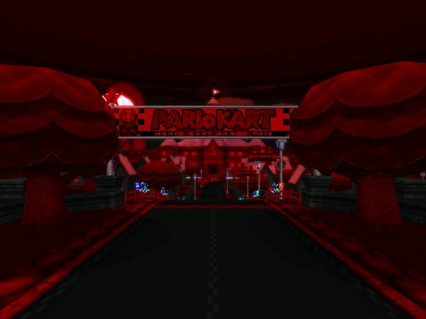 Death Circuit (Mario Circuit Texture) - Custom Mario Kart