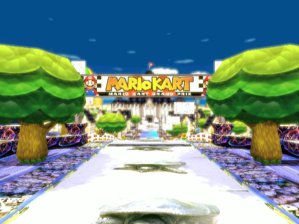 Random Circuit (Mario Circuit Texture) - Custom Mario Kart