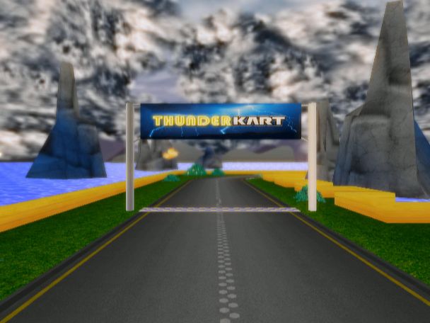 SNES Short Circuit 3 (SNES Mario Circuit 3 Texture) - Custom Mario Kart