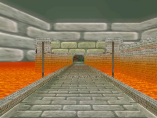N64 Brick (N64 Bowser's Castle Texture) - Custom Mario Kart