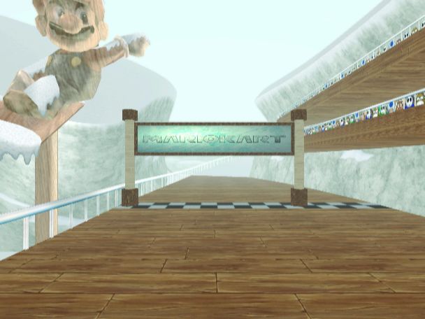 Frozen Peak - Custom Mario Kart