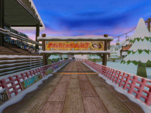 Nostalgic DK Summit (DK Summit Texture) - Custom Mario Kart