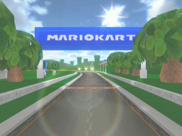 GCN Mario Circuit HD (GCN Mario Circuit Texture) (Charly_XD) - Custom ...