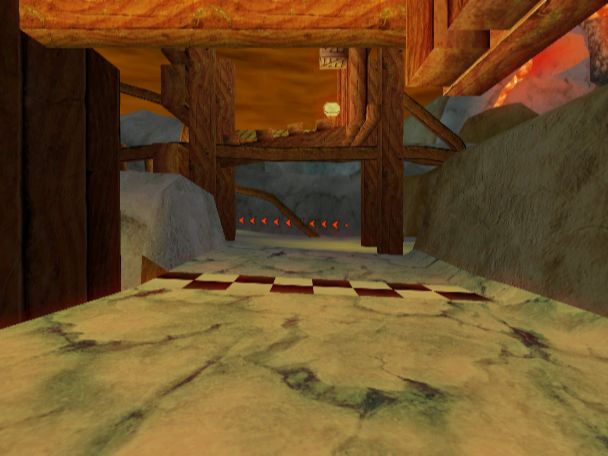 Magma Mine - Custom Mario Kart