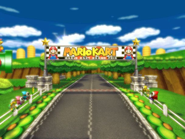 Mario Circuit R (Mario Circuit Edit) (EC2Joshi) - Custom Mario Kart