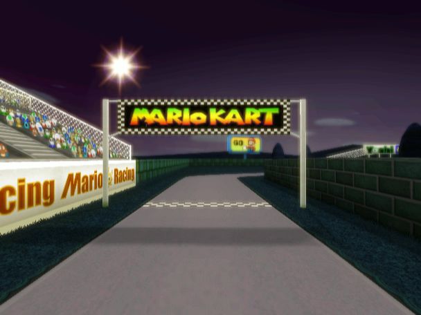 Blue Raceway (N64 Mario Raceway Texture) (musicperson543) - Custom ...