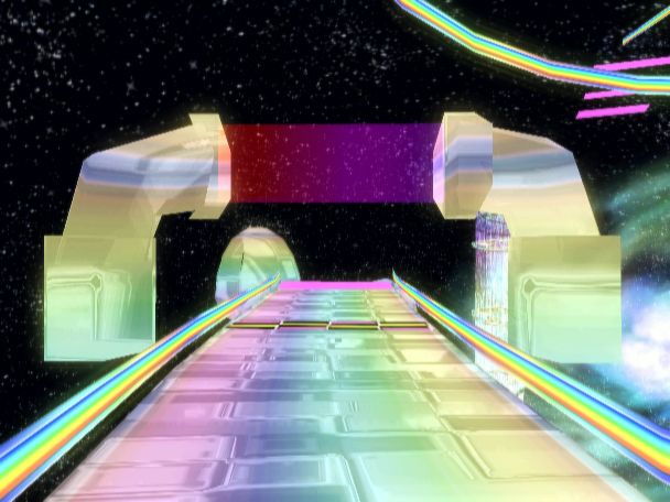 GCN Rainbow Road (MKDasher) - Custom Mario Kart