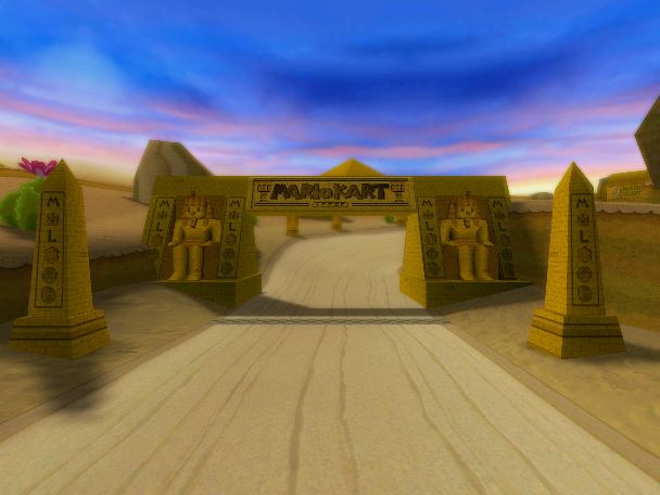 Nostalgic Dry Dry Ruins (Dry Dry Ruins Texture) - Custom Mario Kart