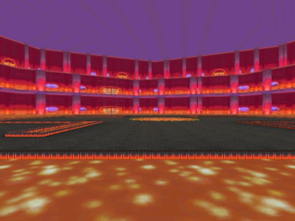 Bowser Battle Course (GBA Battle Course 3 Texture) - Custom Mario Kart