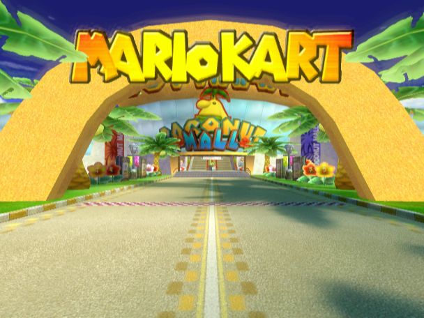 Pucci's Coconut Mall (Coconut Mall Edit) - Custom Mario Kart