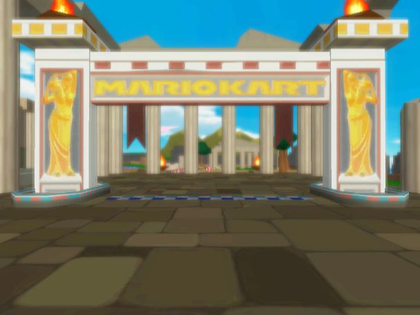 Tour Athens Dash 3 (SamanthaMK) - Custom Mario Kart