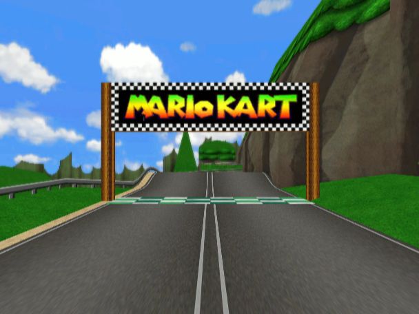 Loop Mountain - Custom Mario Kart