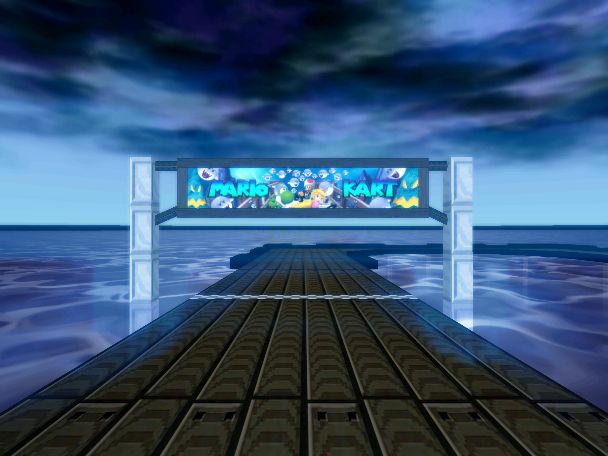 Broken Valley (SNES Ghost Valley 2 Texture) - Custom Mario Kart